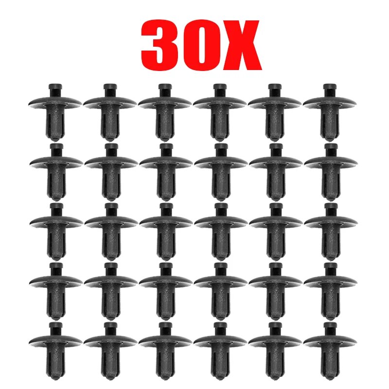 30X Защелки для автопанели, клипсы, крепления