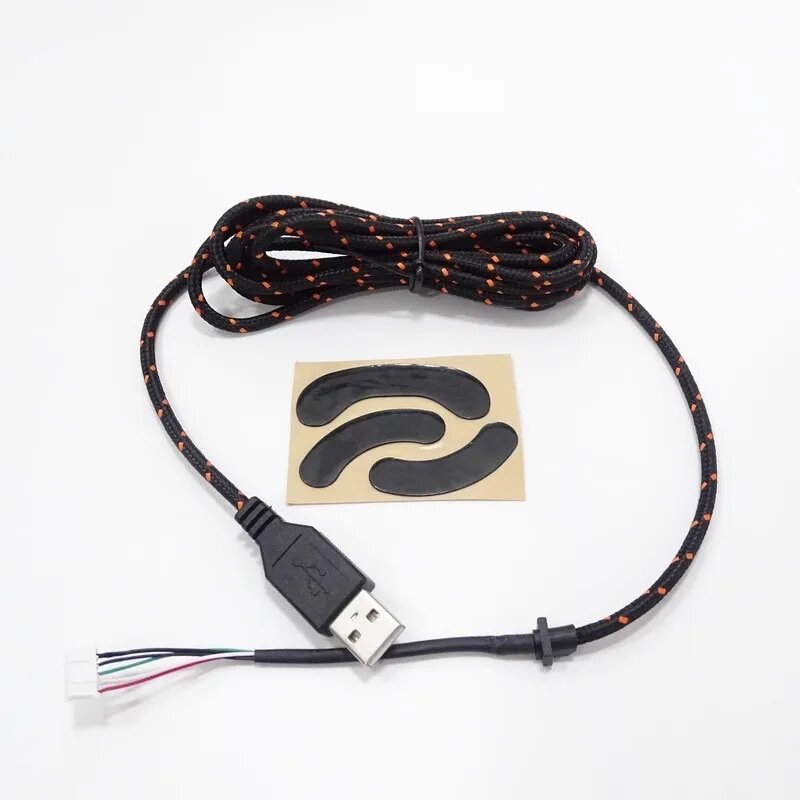 USB-кабель для мыши Steelseries темно-оранжевый model 8