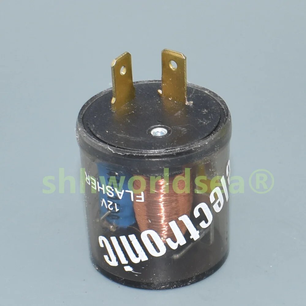 Мигалка поворотника 12V, 2pin, черная