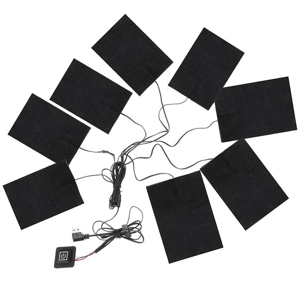 Брюки унисекс с USB-подогревом, 10 зон нагрева, брюки с электрическим подогревом, 3 температурных режима, водонепроницаемая зимняя электрическая теплая одежда