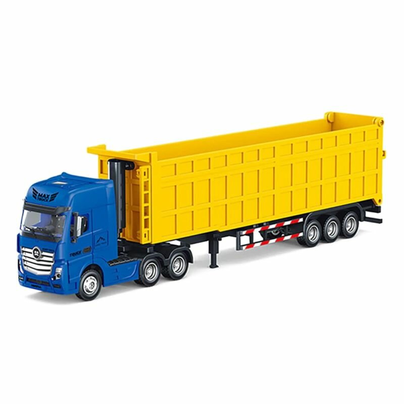 Коллекционные / масштабные модели HUI NA Металлический грузовик самосвал HUI NA TOYS масштаб 1:50 - HN1731-YELLOW