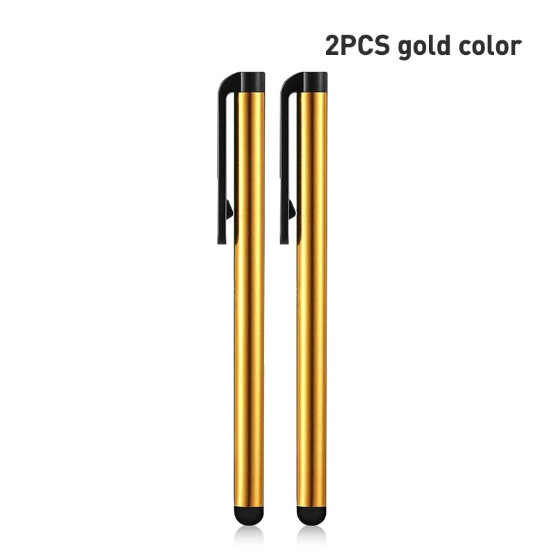 Универсальный стилус 2/10 шт. Gold 2pcs
