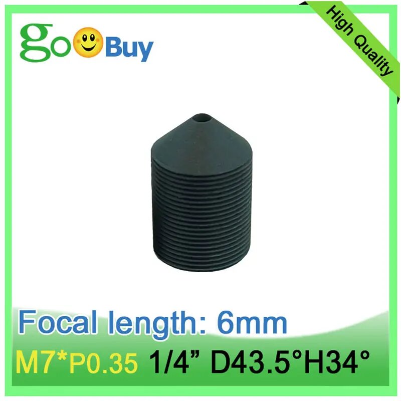 Объектив M7 6 мм 2MP с IR-фильтром 650nm
