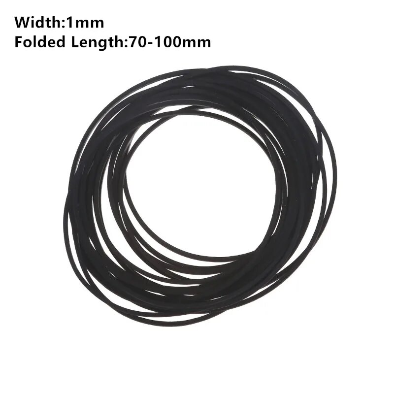 Резиновые кассетные ремни 20 шт, assorted 5826