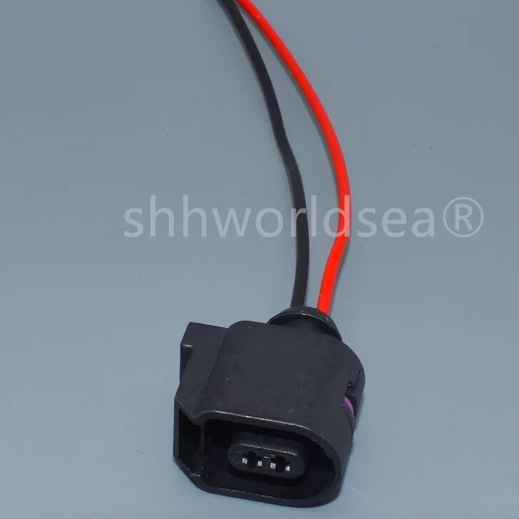 Shhworldsea 1 комплект 2p 1,5 мм разъем датчика для Skoda Volkswagen AUDI VAG A4 A8 1PCS with wire