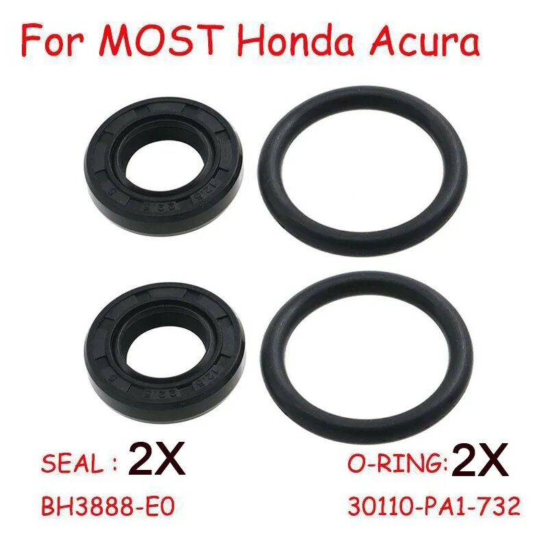 4 шт. уплотнительное кольцо распределителя для Honda Acura, уплотнение распределителя и уплотнительное кольцо Civic, замена BH3888E 30110-PA1-732