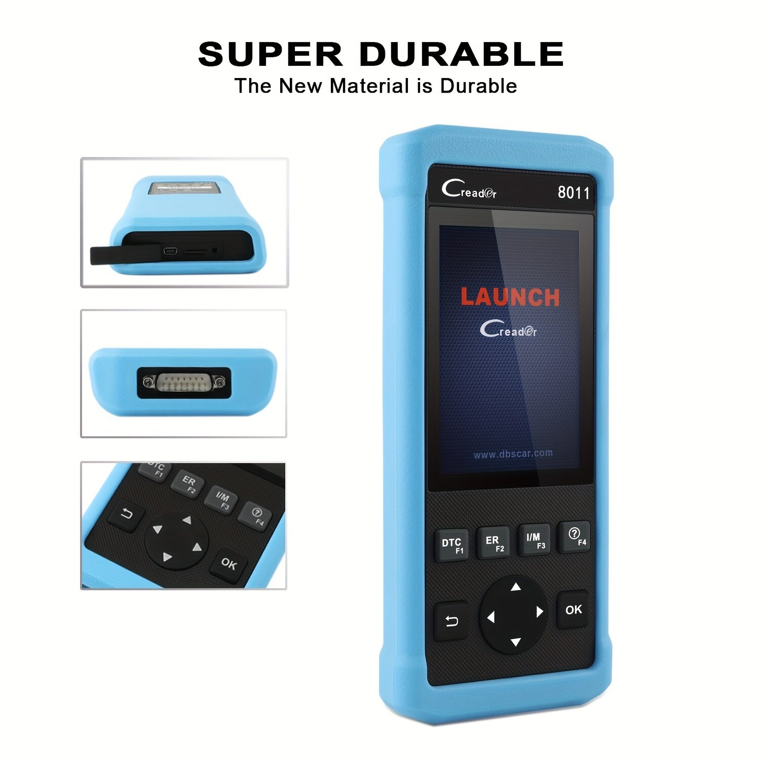 Сканер LAUNCH CR8011 OBD2 для автомобилей, считыватель кодов ABS, SRS, масла, EPB, диагностический инструмент