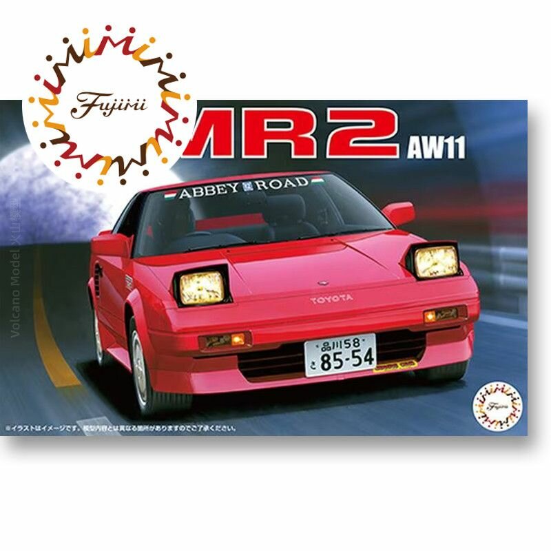 Сборная модель Машинка Fujimi-04628 1/24 Toyota MR2 AW11 car model kit