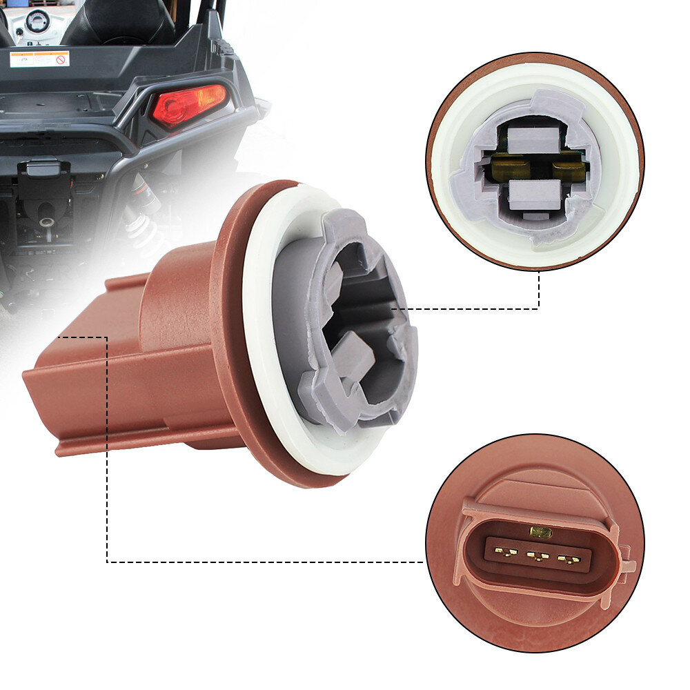 Гнездо Заднего Фонаря Для Polaris Sportsman 550 570 700 800 Rzr S 800 4011101 2411154