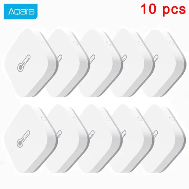 Датчик температуры Aqara Zigbee, умный датчик атмосферного давления и влажности, датчик окружающей среды, умный контроль, подключение для приложения Xiaomi Mi Home-