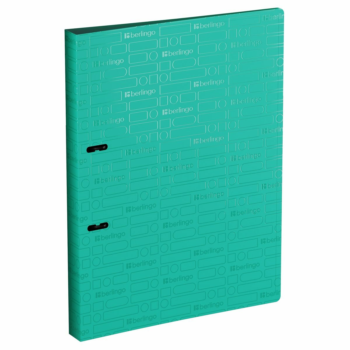 Папка на 2-х кольцах Berlingo Your Way (А4, 24мм, 600мкм, D-кольца, с внутр. карманом) мятная (RB4_2D893)
