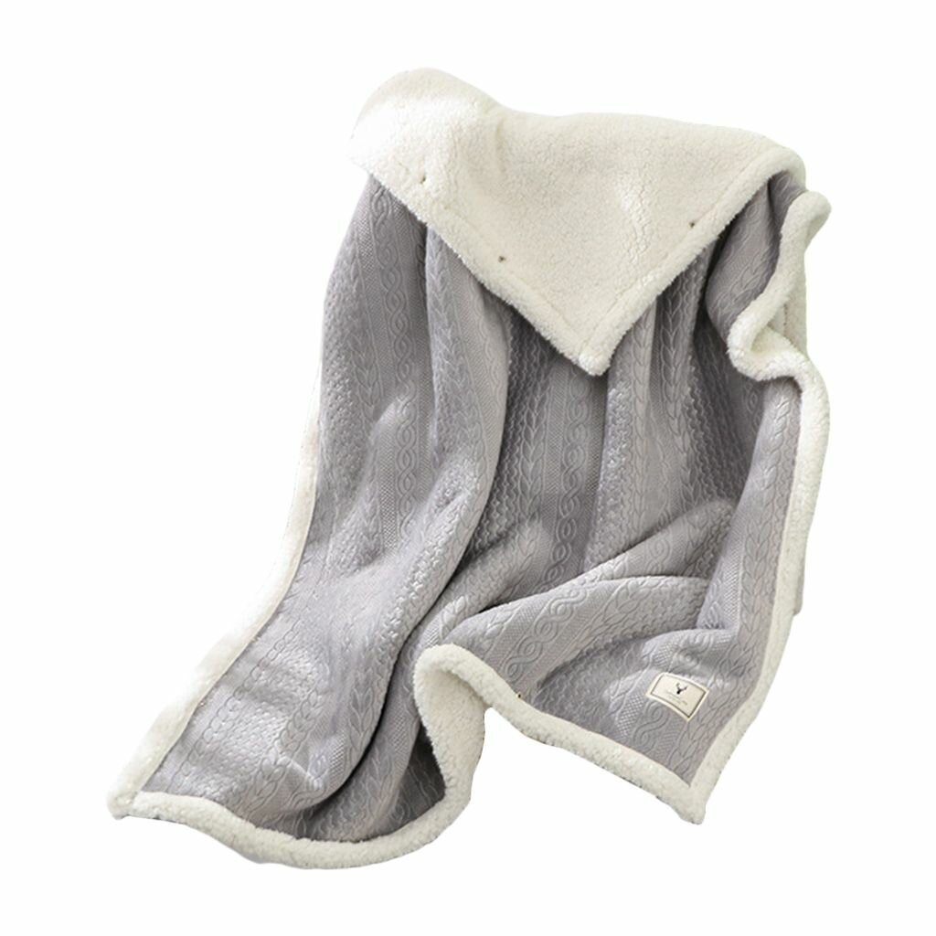 Теплая мягкая фланелевая накидка с шалью, плюшевая носимая для женщин и мужчин