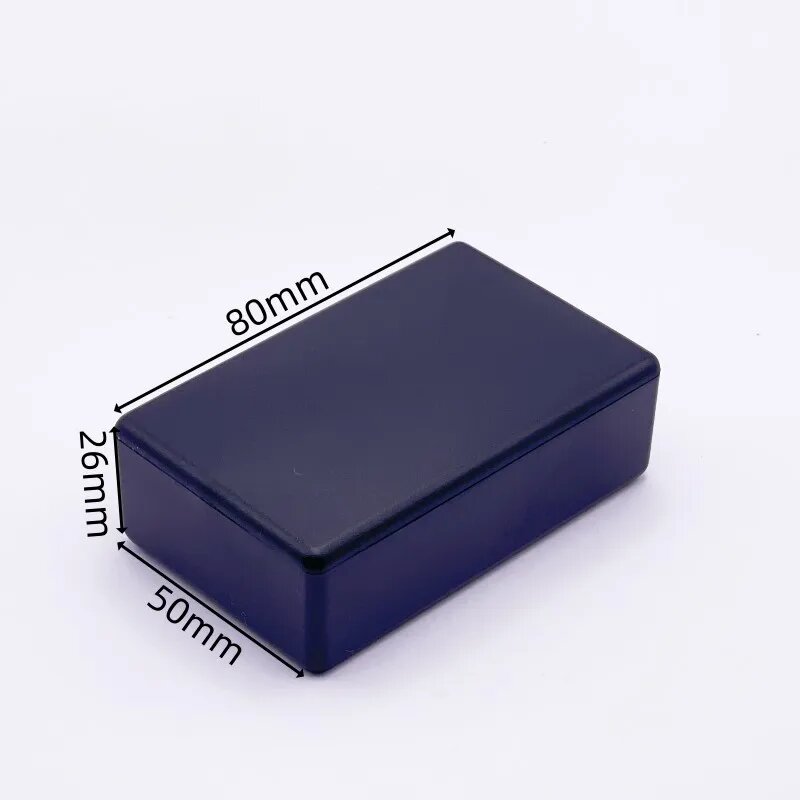 Пластиковый корпус 80x50x26mm Black