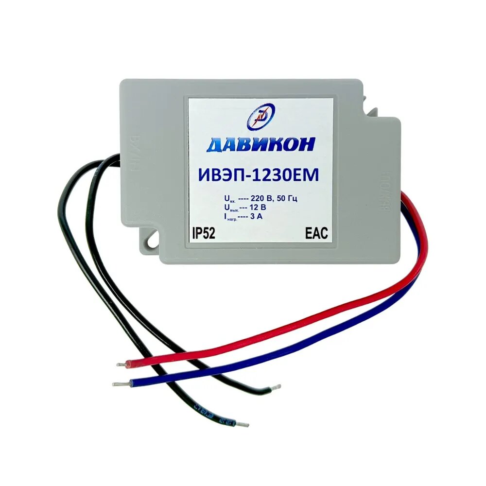 ИВЭП-1230М - Блок питания AC/DC - стабилизированный, Давикон
