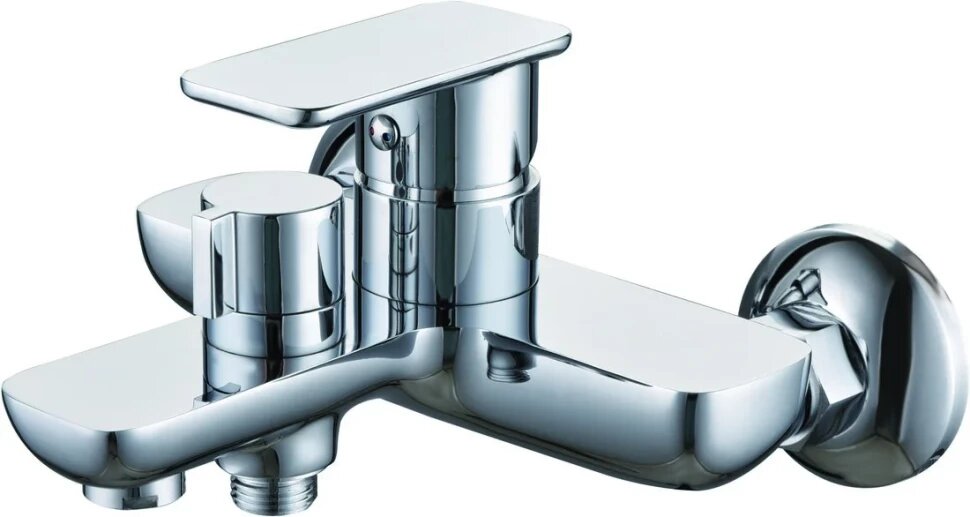 Смеситель для ванны Rush Bruny BR4335-44 с душевым гарнитуром, хром