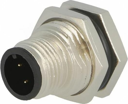 Гнездо AMPHENOL M12A-04PMMS-SF8001 Гнездо M12 PIN: 4 "папа" код A-DeviceNet / CANopen пайка 250В 1шт