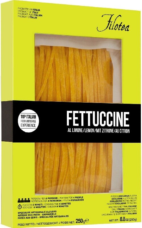 Паста FILOTEA Феттуччине с лимоном / Fettuccine al Limone 250г