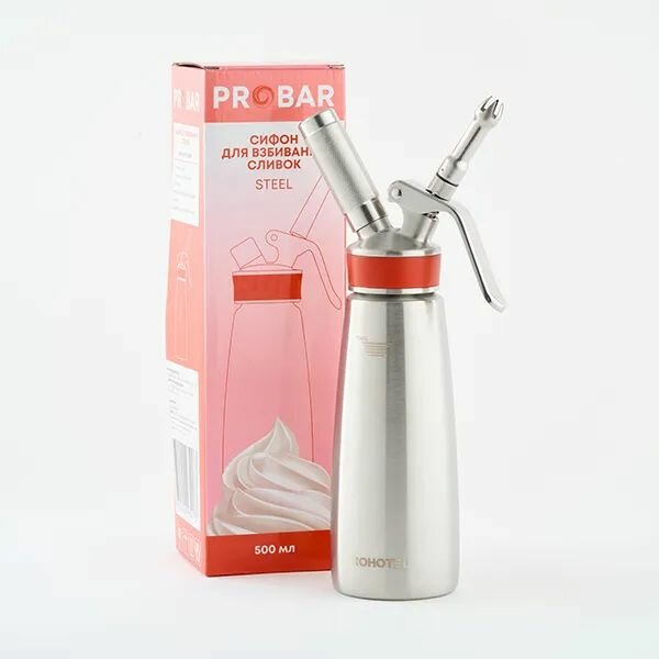 Сифон для сливок ProBar 0,5л.