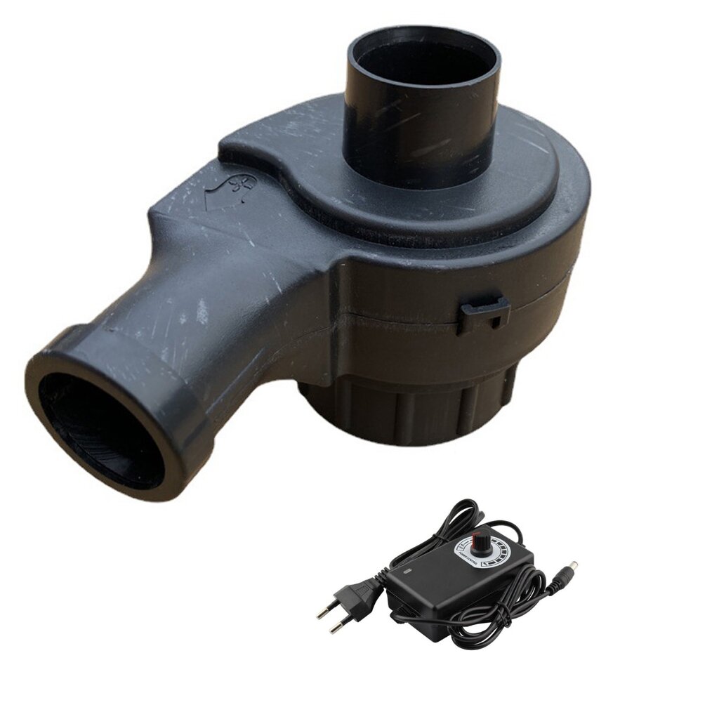 Воздуходувка для дымоудаления + Блок питания с регулировкой скорости по европейским нормам-25 мм