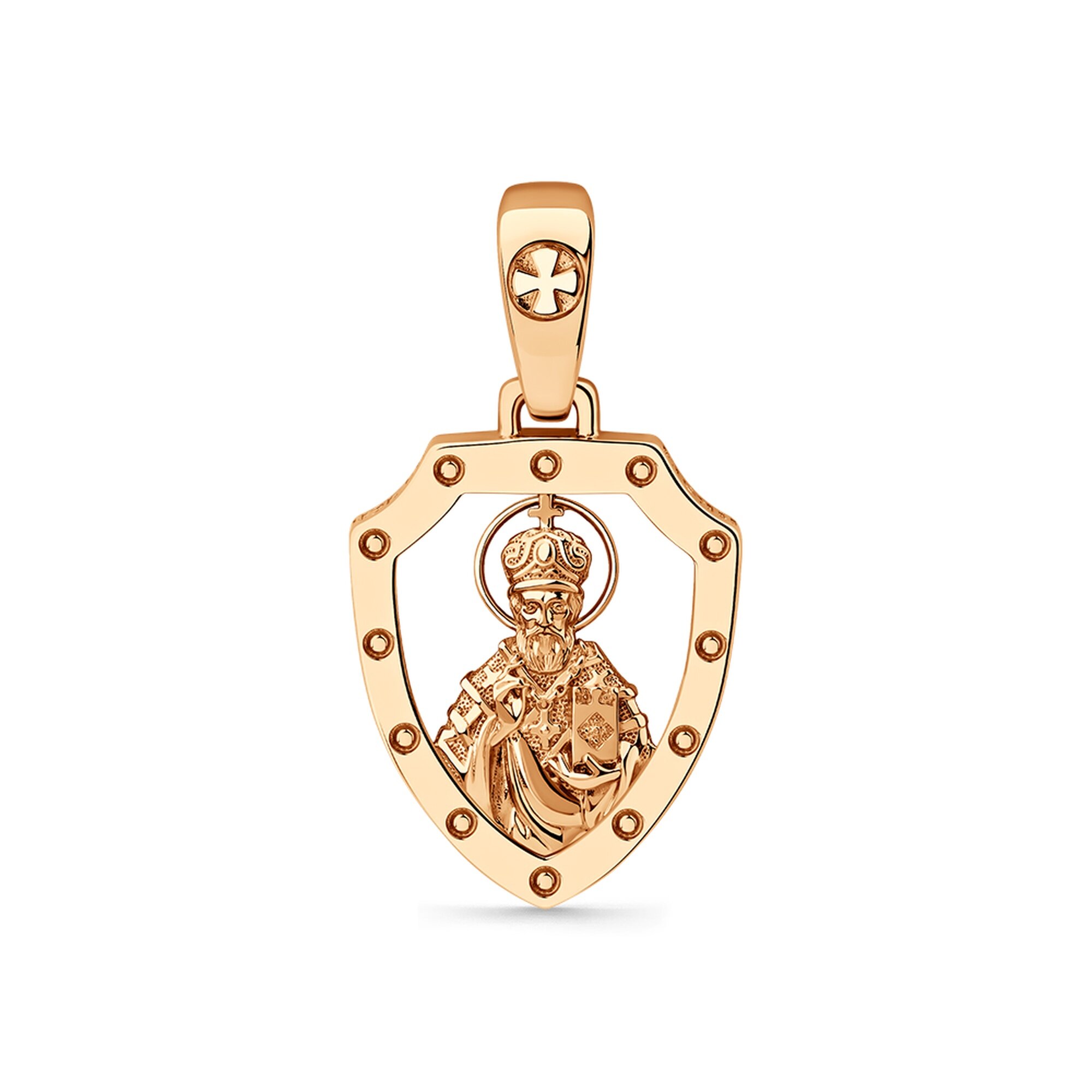 Иконка, красное золото, 585 проба