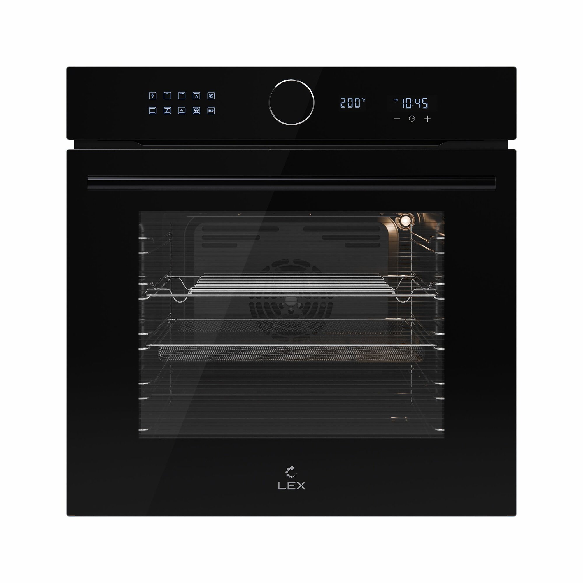 Электрический встраиваемый духовой шкаф LEX EDM 1001 ONE BL