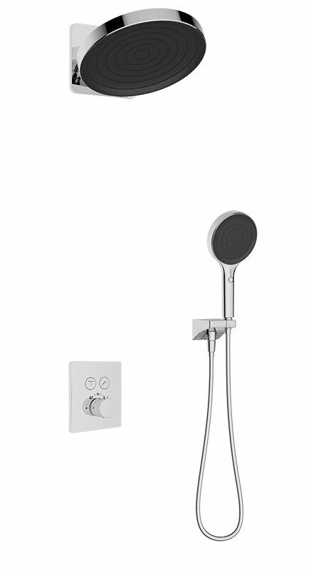08577 Душевая система KAISER Sano с термостатом скрытого монтажа