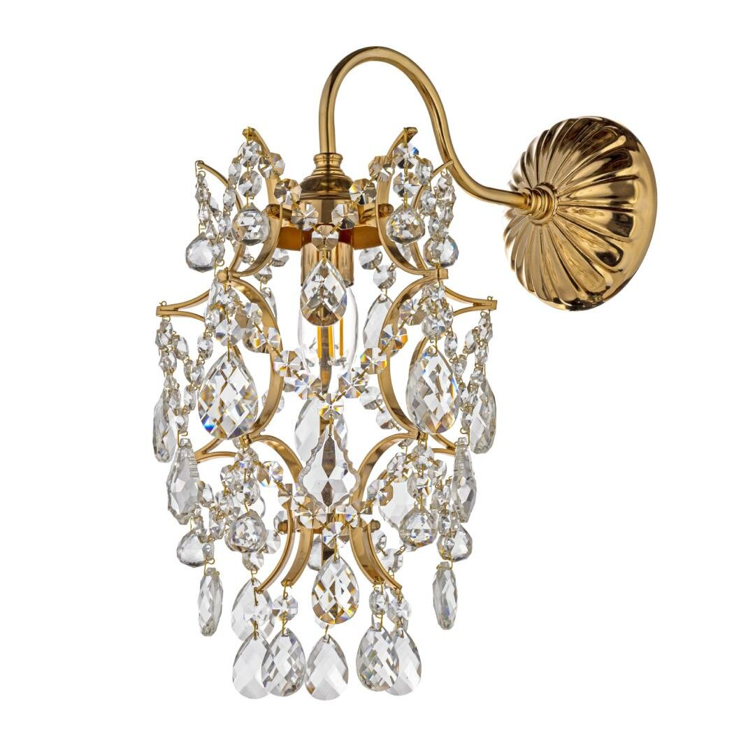 Настенное бра Dio D'Arte Unico Unico E 2.1.1.600 G, E14, 40Вт, кол-во ламп:1шт, Золото