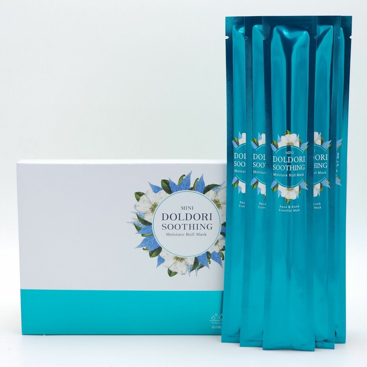 CELLVIO Успокаивающая увлажняющая тканевая маска SOOTHING MOISTURE ROLL MASK, 27 г х 8 шт