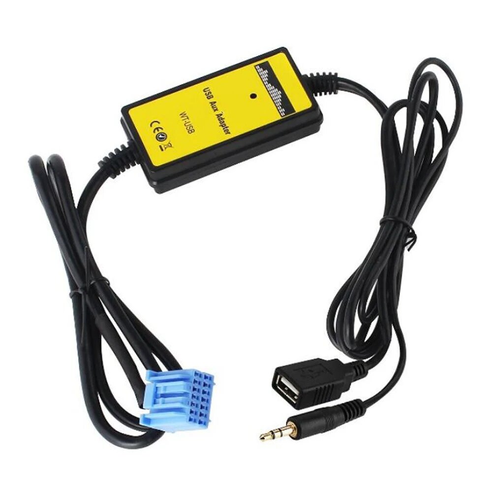 Автомобильный CD-адаптер AUX USB 14P для подключения CD-чейнджера для Honda Accord 1998-2002, Old Civic CRV Odyssey, для Acura RSX CL TL EL