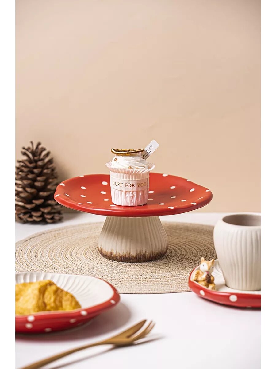 Посуда с Мухоморами