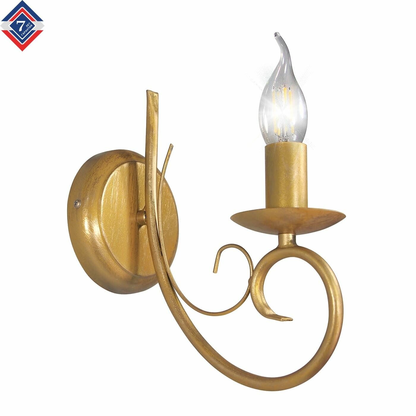 Бра настенные классика золото Петрасвет Россия S1203-1