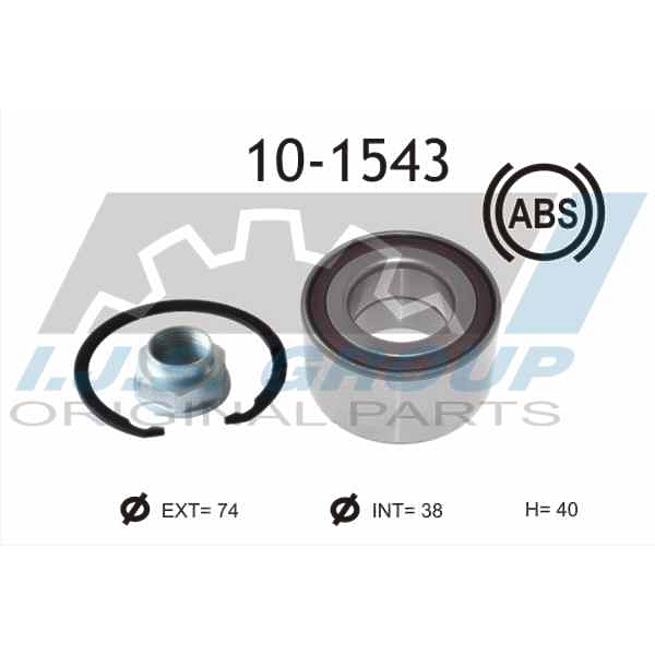 IJS 10-1543 к-кт подш. ступ. пер. \ Honda (Хонда) cr-v 2.0 02-06 / Jazz (Джаз) 1.2 / 1.4 08
