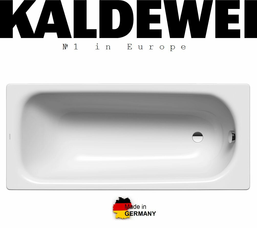 Ванна Kaldewei Saniform Plus стальная 170х75