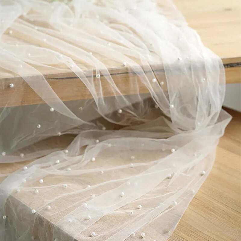 Настольный флаг "Фея Ханфу", белая пряжа, белые бусины, 80x80 см