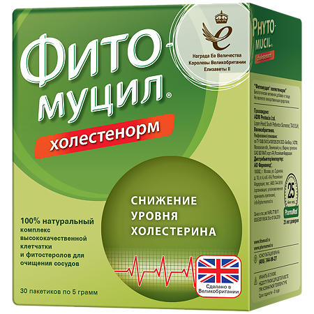 Фитомуцил холестенорм пор. саше 5г N30