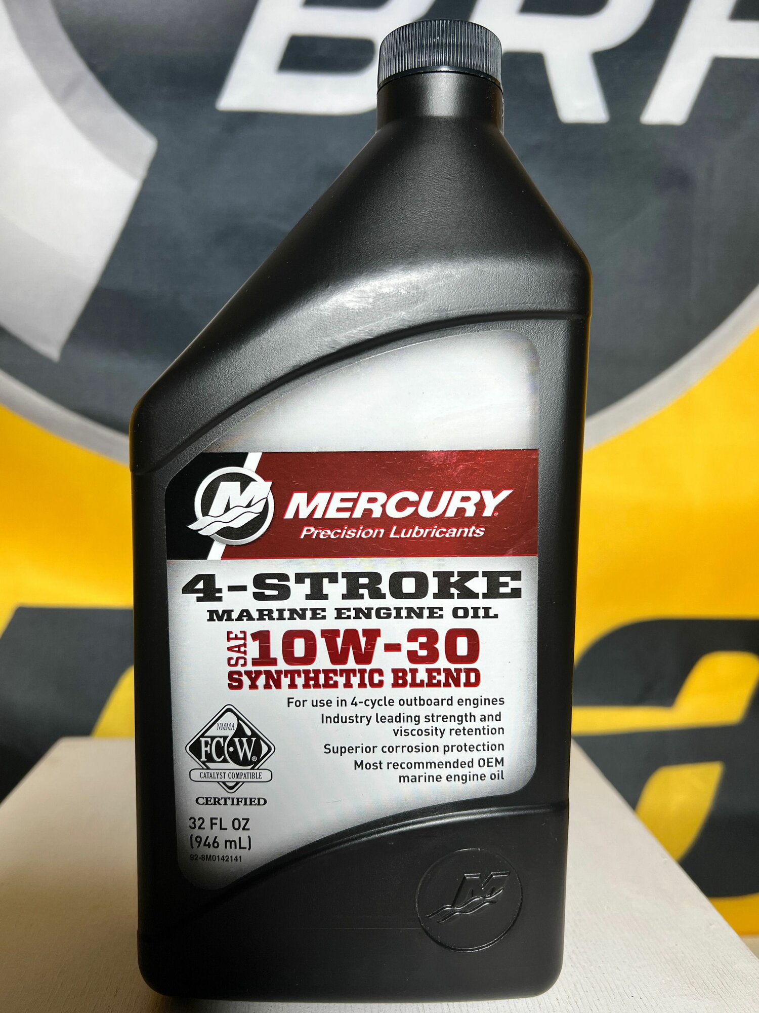 Моторное масло Mercury 10W-30 0,946л.