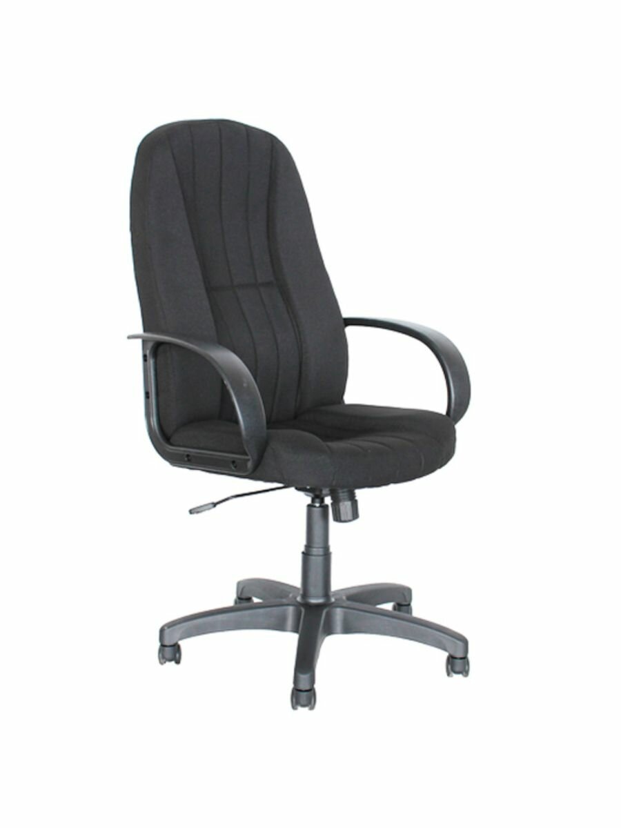 ЯрКресла Кресло офисное компьютерное КР27, на колесиках, черный