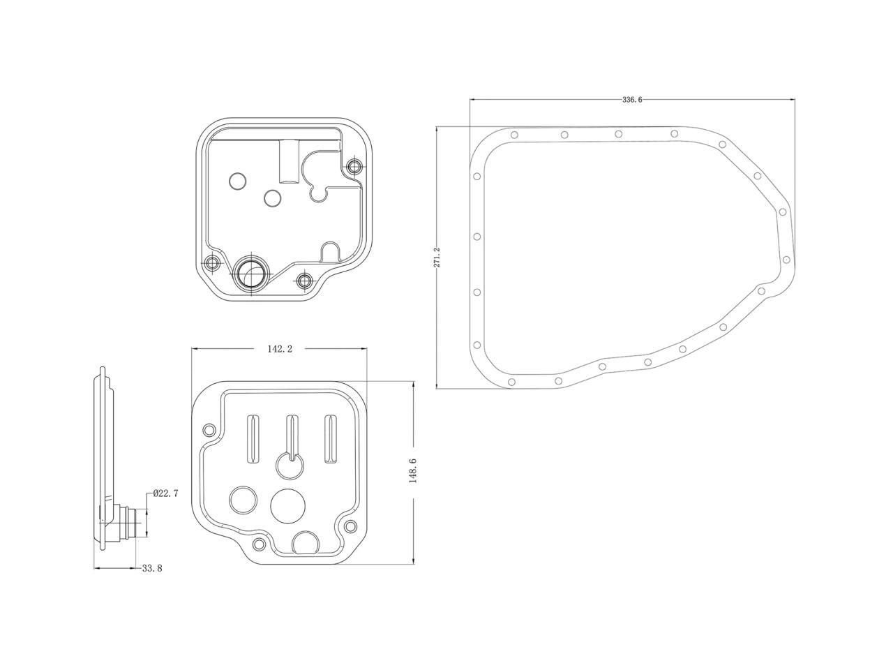 UNIO FLT-30013 (4632123000 / 4632123001) фильтр масляный фильтр масляный акпп Rio (Рио) III 11-, ceed 06-, solaris
