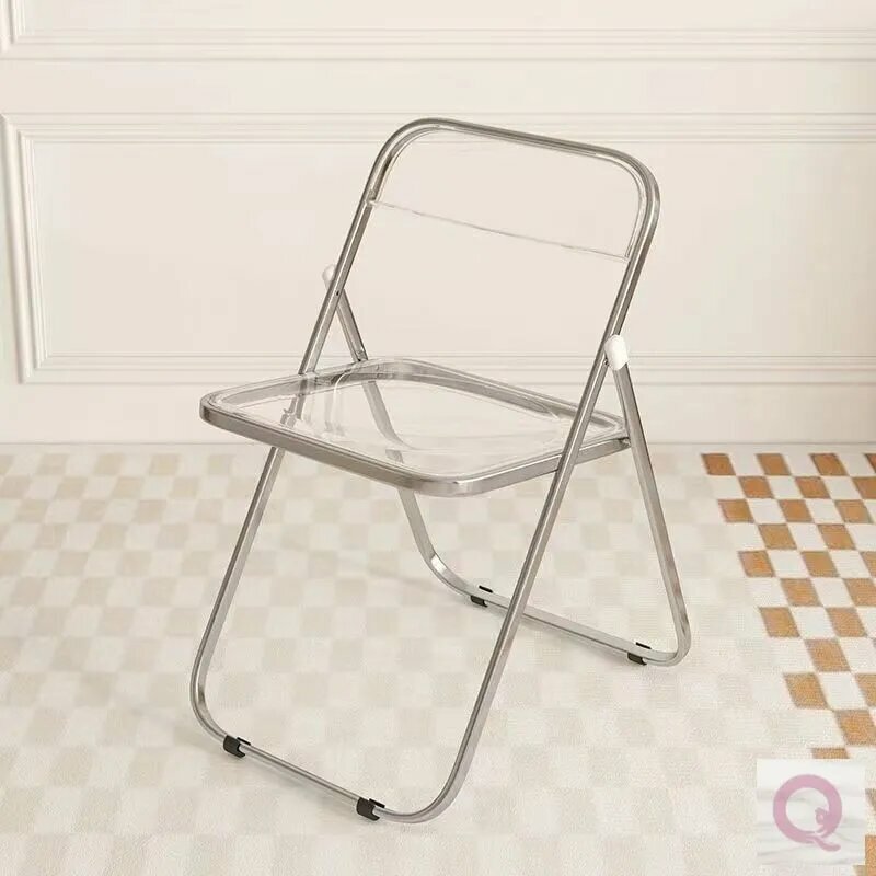 Прозрачный акриловый стул – универсальный складной стул для дома и магазинов