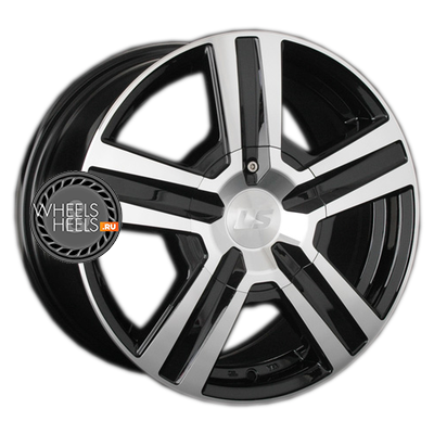 Диск автомобильный литой LS 794 18x8 6x139.7 et55 dia100.1 BKF