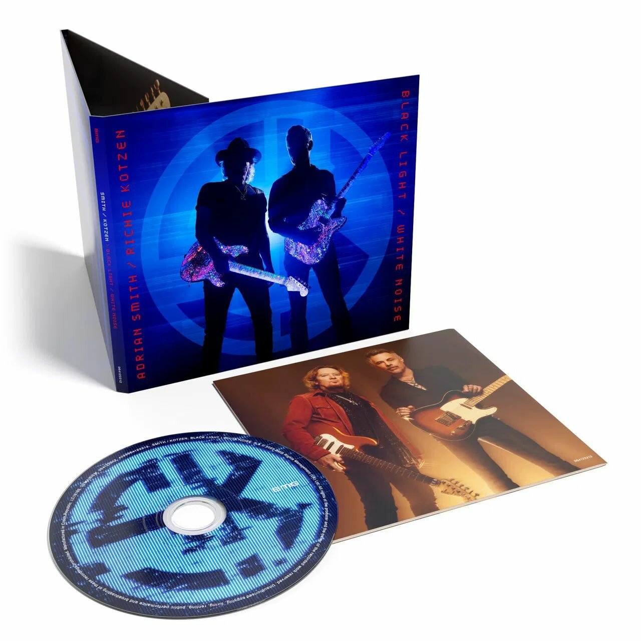 Adrian Smith & Richie Kotzen - Black Light/ White Noise (CD) 2025, , Digisleeve, Музыкальный диск
