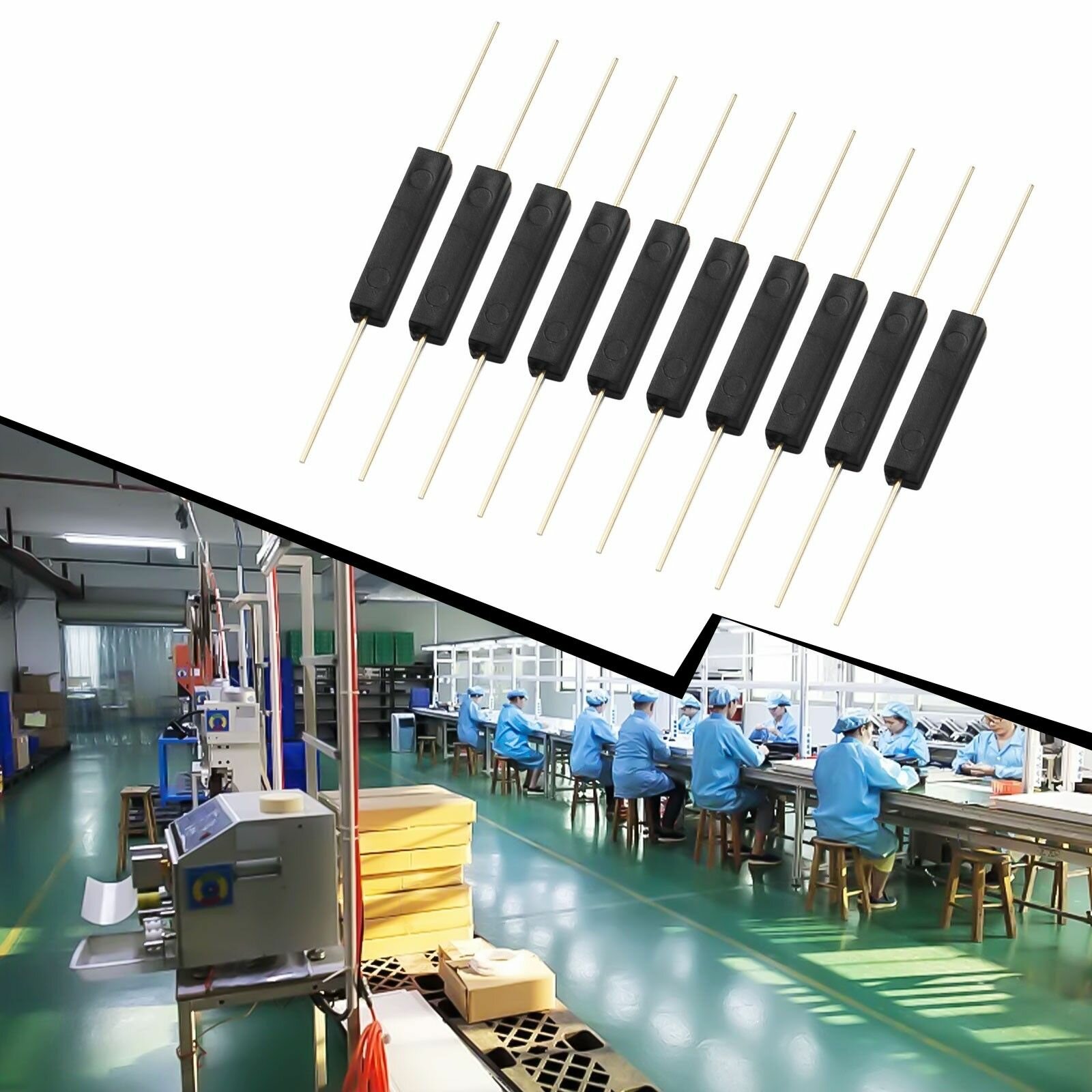 OZ-URJSH-10шт пластиковый инкапсулированный герконовый переключатель магнитный датчик индуктивный переключатель