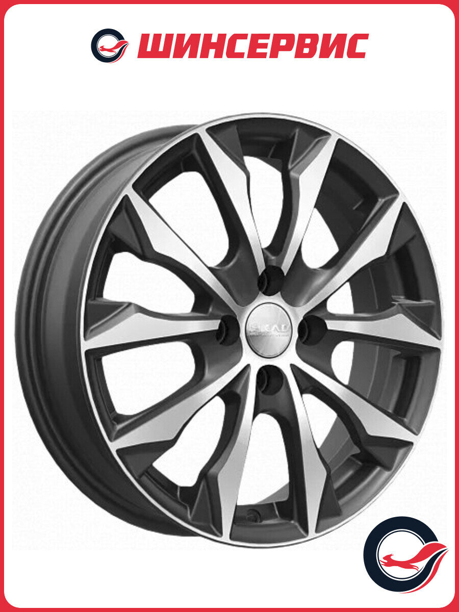 Литой диск Скад Нагоя R16x6.0J 4x100 ET50 ЦО60.1