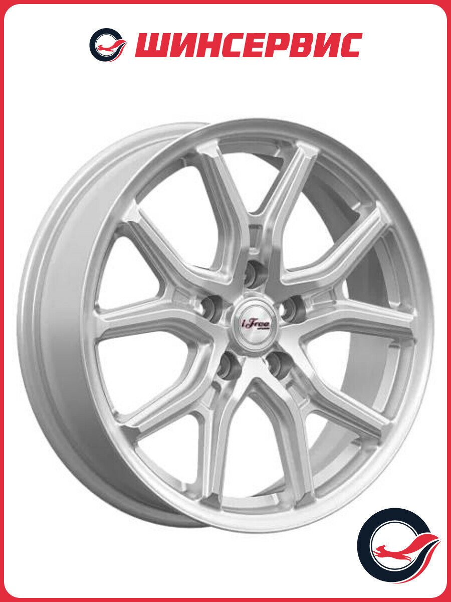 Литой колесный диск IFree Страйк R17x6.5J 5x114.3 ET37 ЦО66.6 для автомобиля