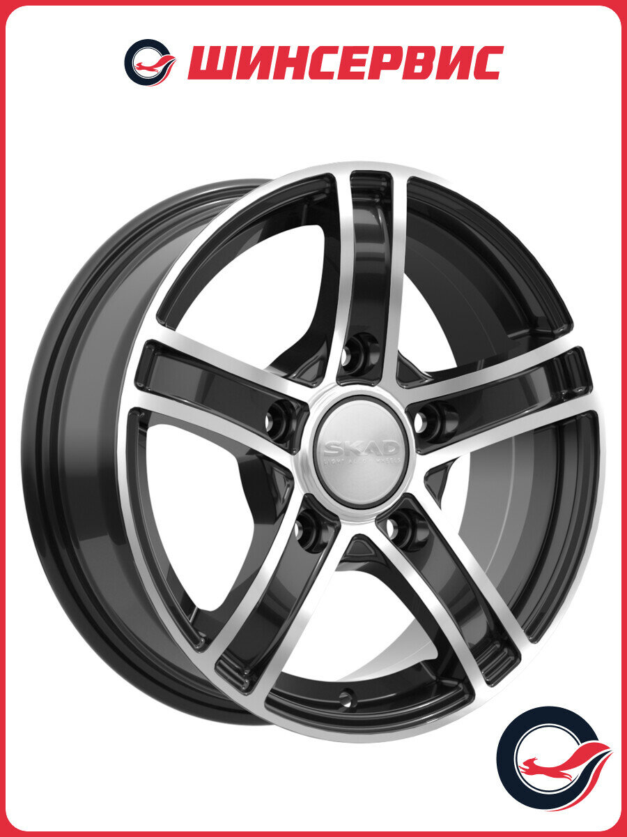 Литой колесный диск Скад Трофи R15x6.5J 5x139.7 ET40 ЦО98.5 для автомобиля