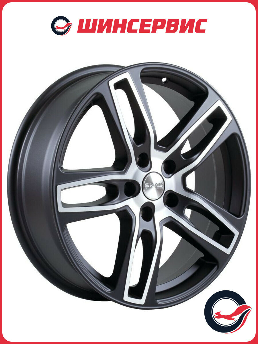 Литой колесный диск Скад Женева R18x7.0J 5x114.3 ET42 ЦО67.1 для автомобиля