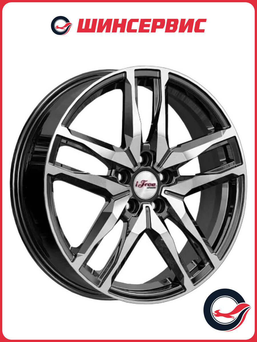 Литой колесный диск IFree Бомбей R18x6.5J 5x114.3 ET35 ЦО67.1 для автомобиля