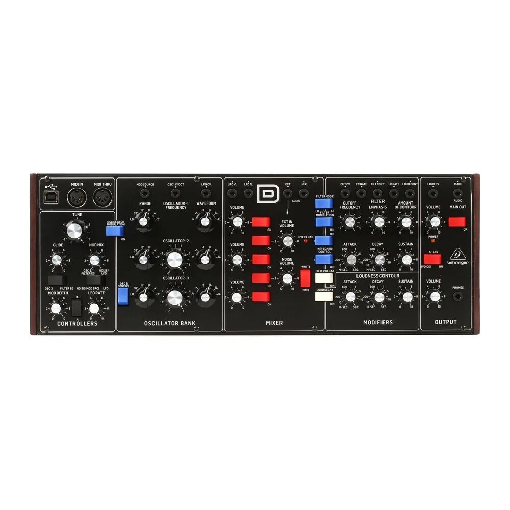 Аналоговый синтезатор BEHRINGER MODEL D