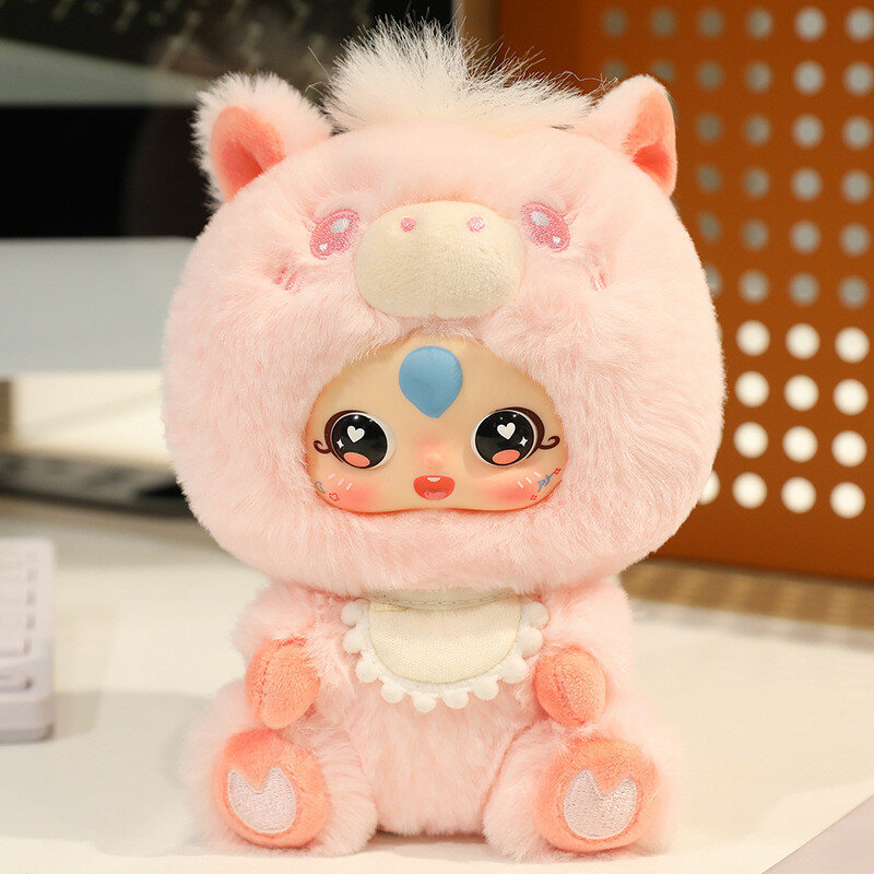 Baby three cute cartoon bear design plush toy pendant for childrens gifts