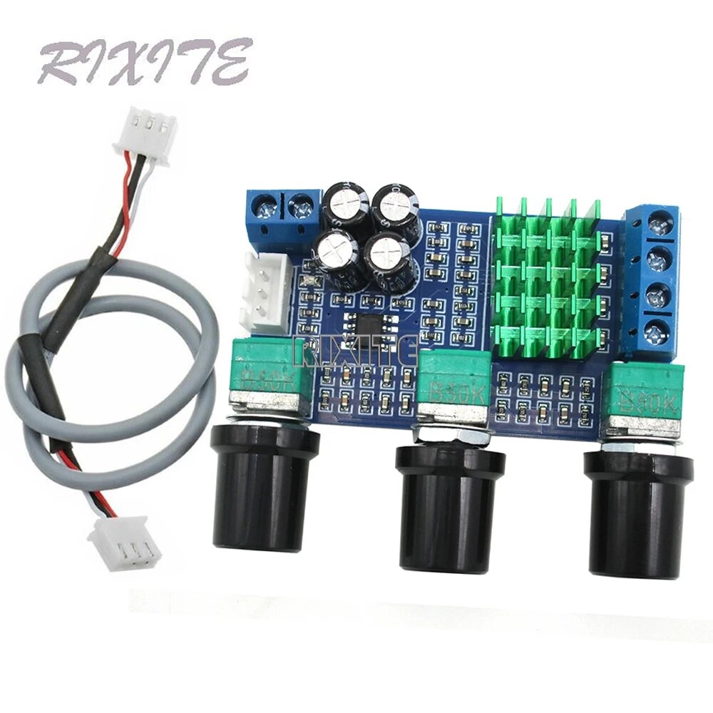 RIXITE XH-M567 двухканальный цифровой усилитель мощности 80 Вт * 2